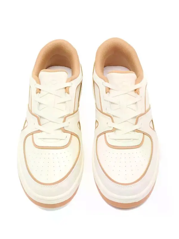 Apl Cutout Leather Sneakers