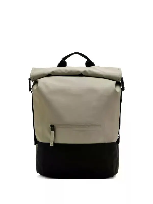 Rains Rolltop Backpack With Zip-pocket