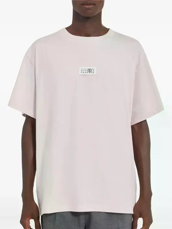 MAISON MARGIELA Numeric Cotton T-shirt - Pink