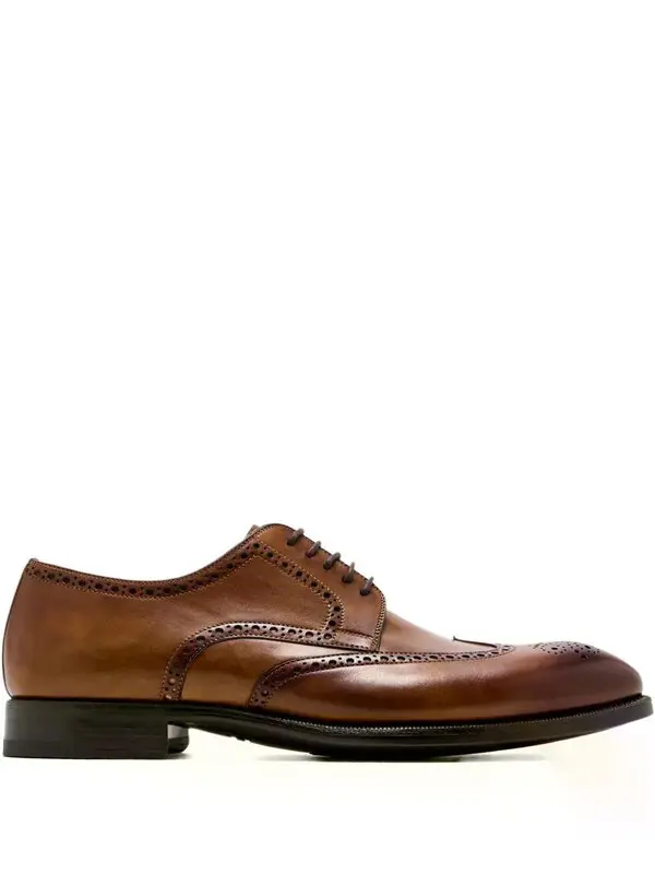 Magnanni Perforated Derby Shoes