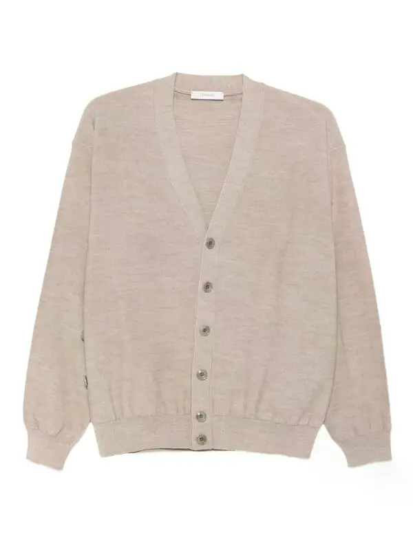LEMAIRE Button-front Cardigan - Neutrals