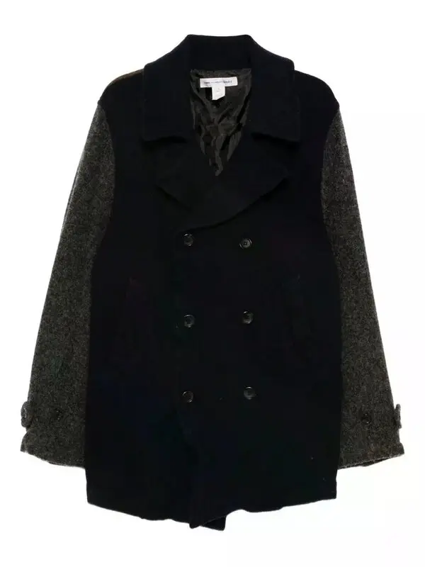 Comme Des Garçons Contrast Panelled Coat