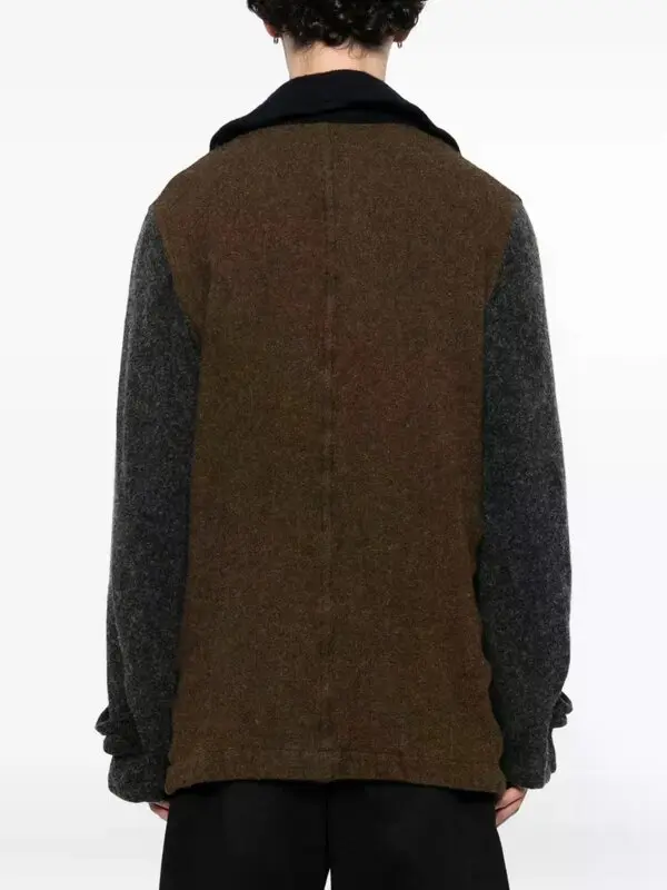 Comme Des Garçons Contrast Panelled Coat