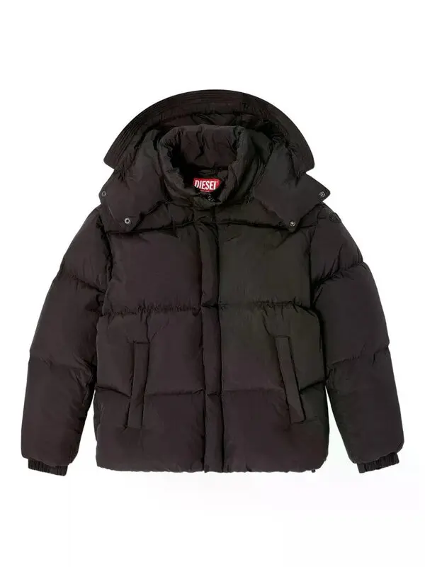 DIESEL® Logo-patch Down Jacket