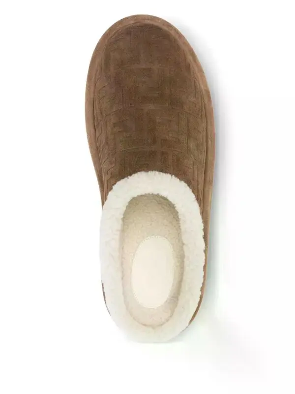 Fendi Afterski Crosta Ff Clogs