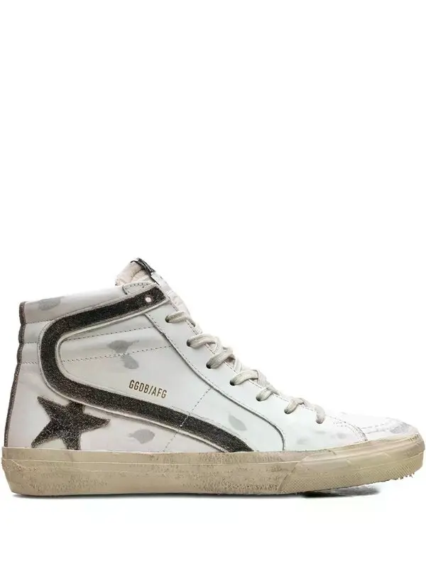 GOLDEN GOOSE Slide Leather Sneakers