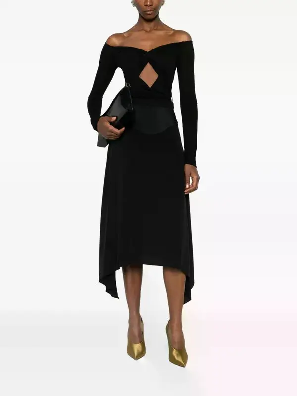 Stella McCartney Midi Zip Skirt