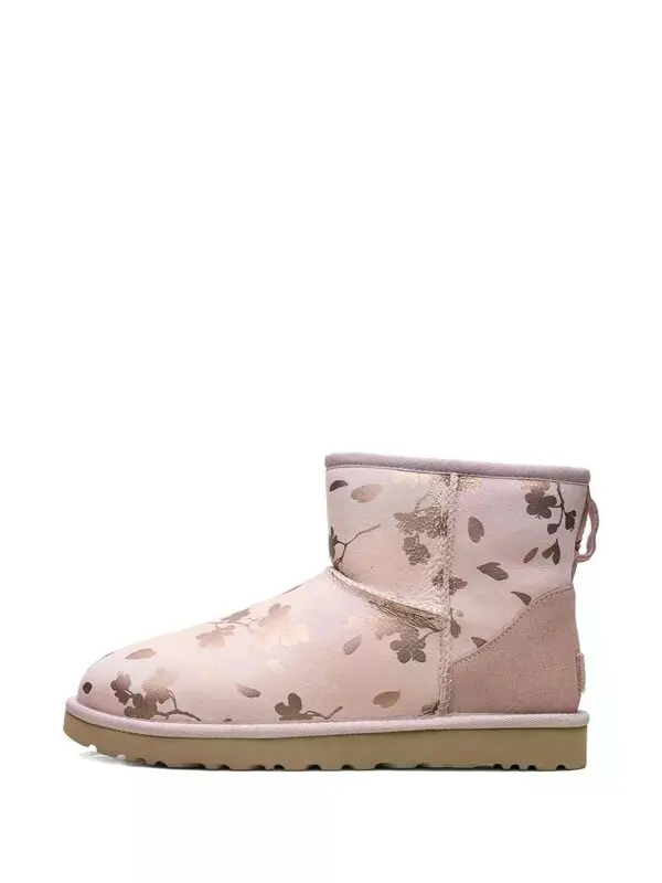 UGG Floral Foil Mini Boots