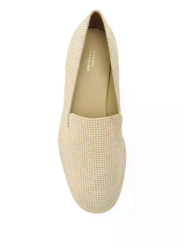 STUDIO CHOFAKIAN Brunch Woven Loafers