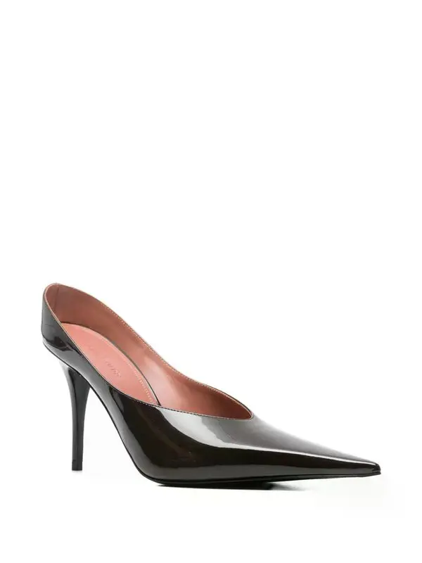 Amina Muaddi 90mm Anok Mules