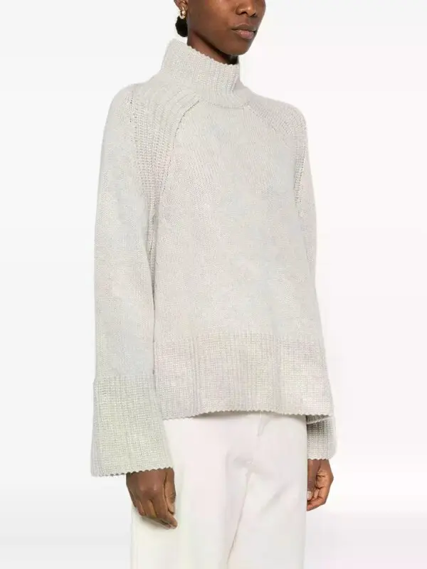 KUJTEN Cashmere High Neck Sweater