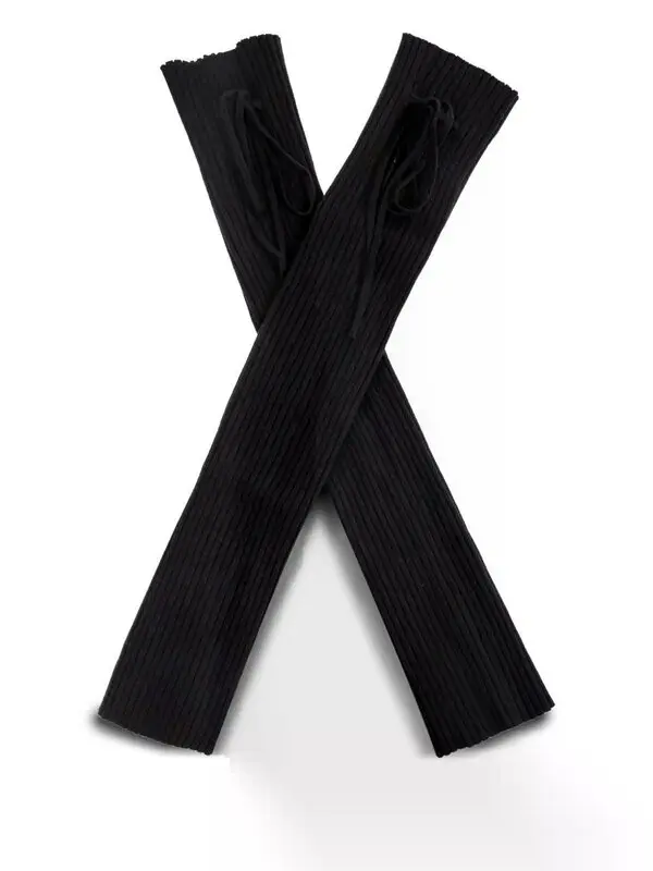 LISA YANG Ribbed Knit Gloves