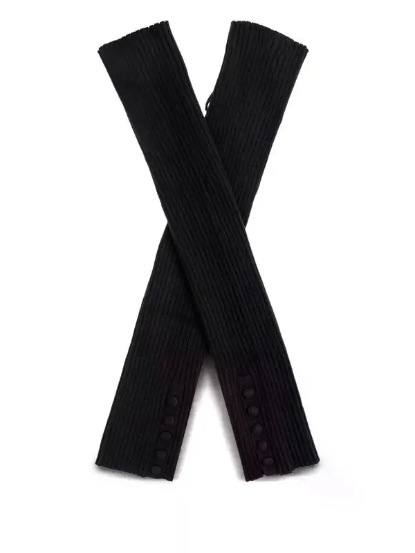 LISA YANG Ribbed Knit Gloves