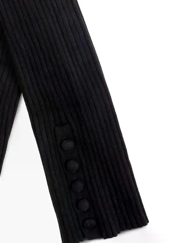 LISA YANG Ribbed Knit Gloves