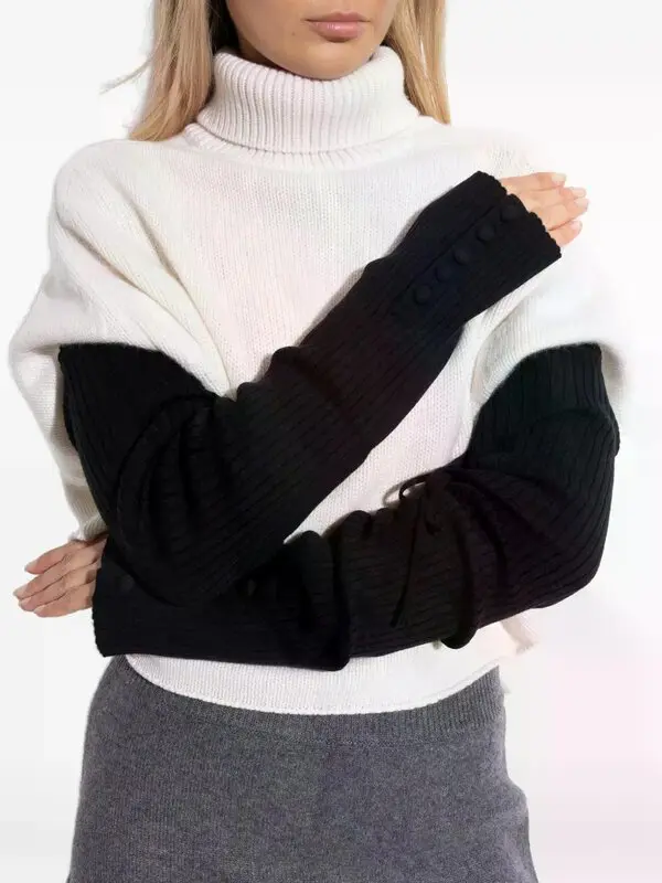 LISA YANG Ribbed Knit Gloves