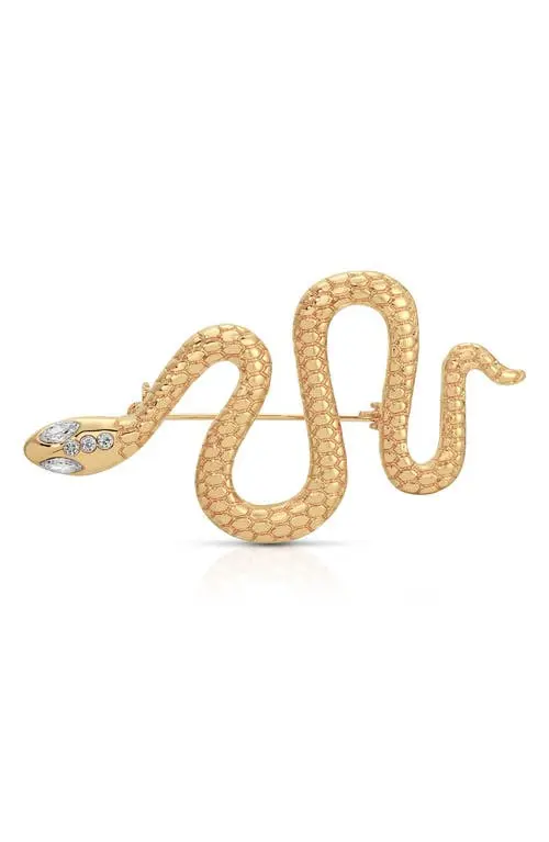 Ettika Snake Brooch