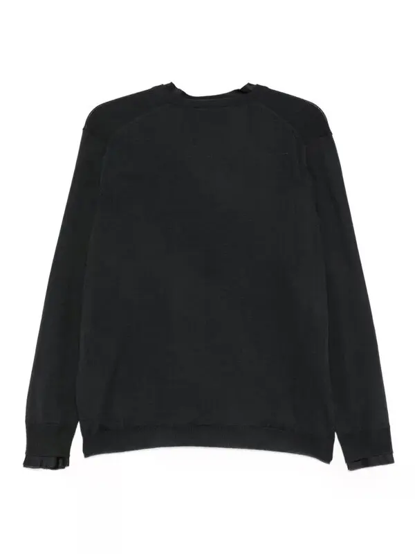 SEMICOUTURE Leya V-neck Sweater - Grey