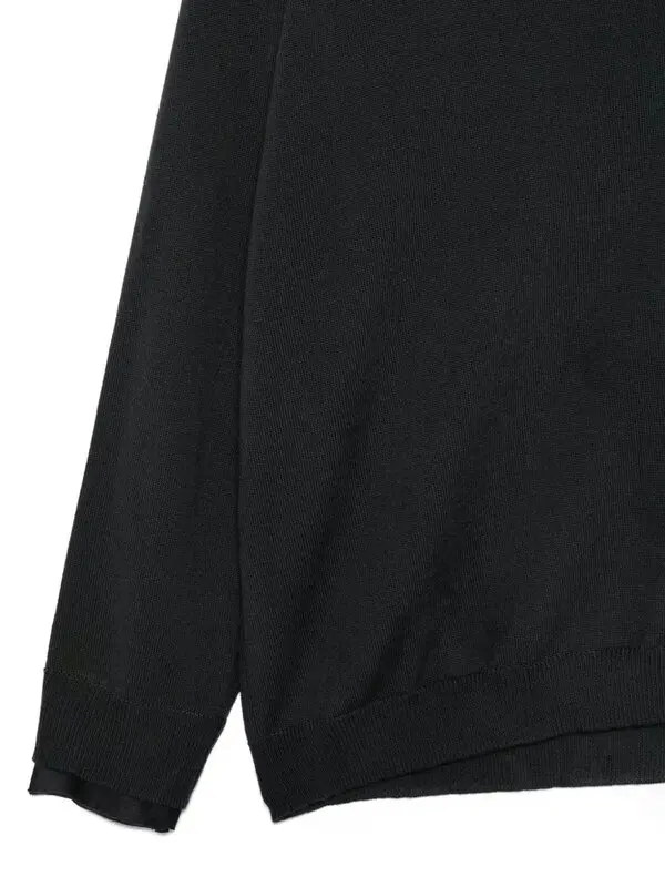 SEMICOUTURE Leya V-neck Sweater - Grey