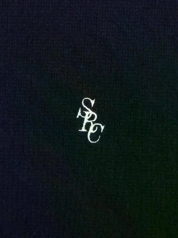 SPORTY & RICH Zip-up Hoodie - Blue