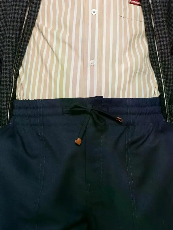Drole De Monsieur Drawstring Pocket Trousers