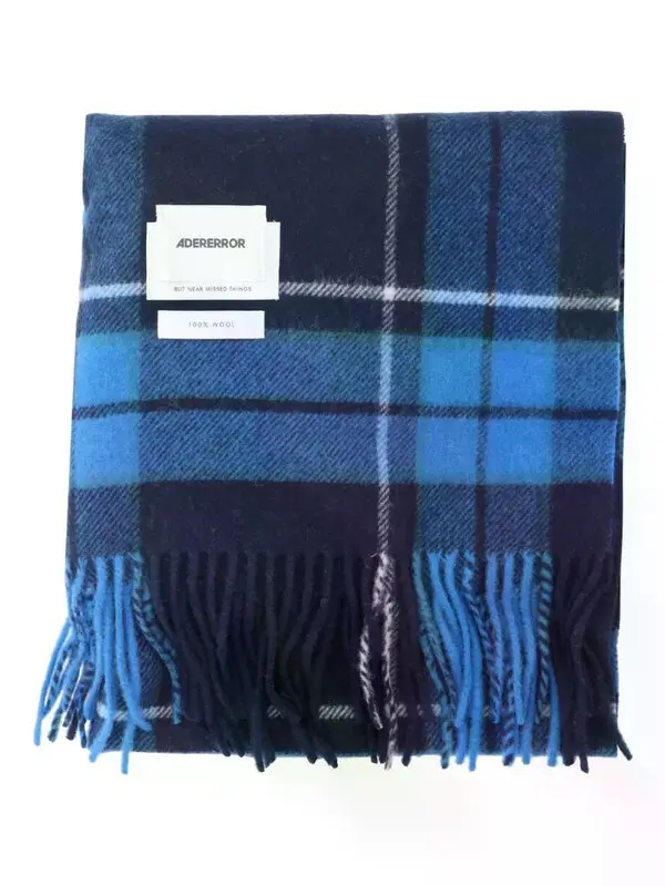 ADER ERROR Faylen Muffler Scarf - Blue
