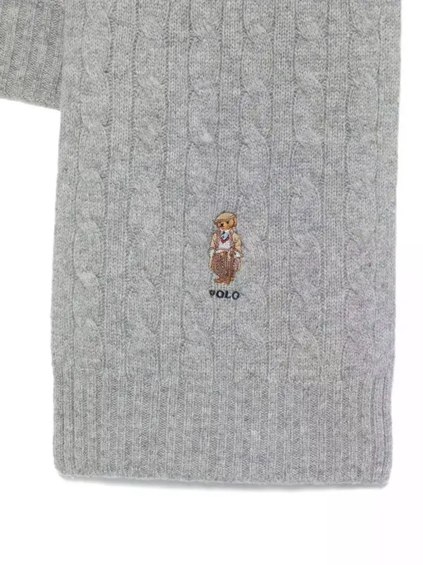 Polo Ralph Lauren Polo Bear Cable-knit Scarf