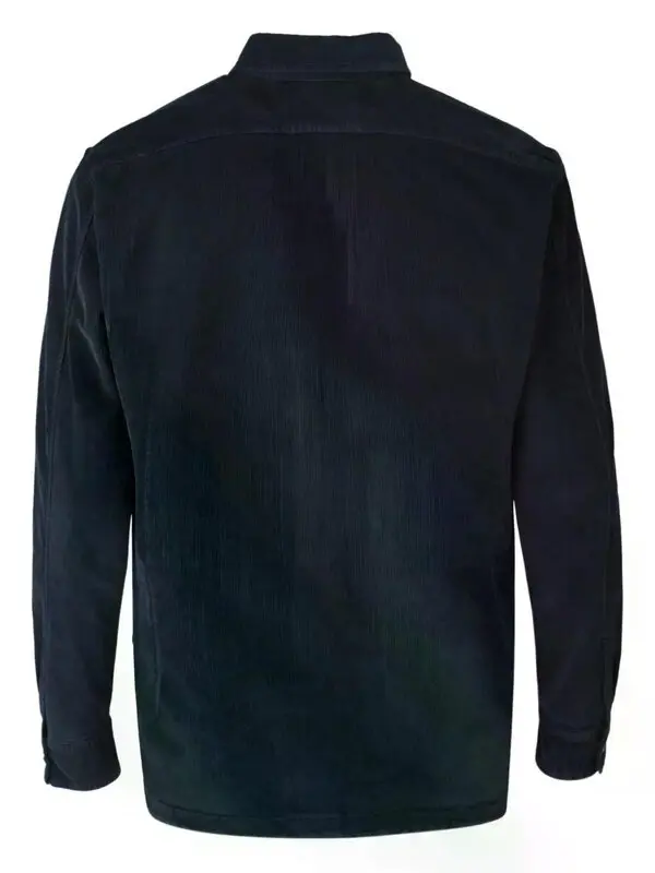 Boglioli Corduroy Pocket Shirt Jacket - Blue