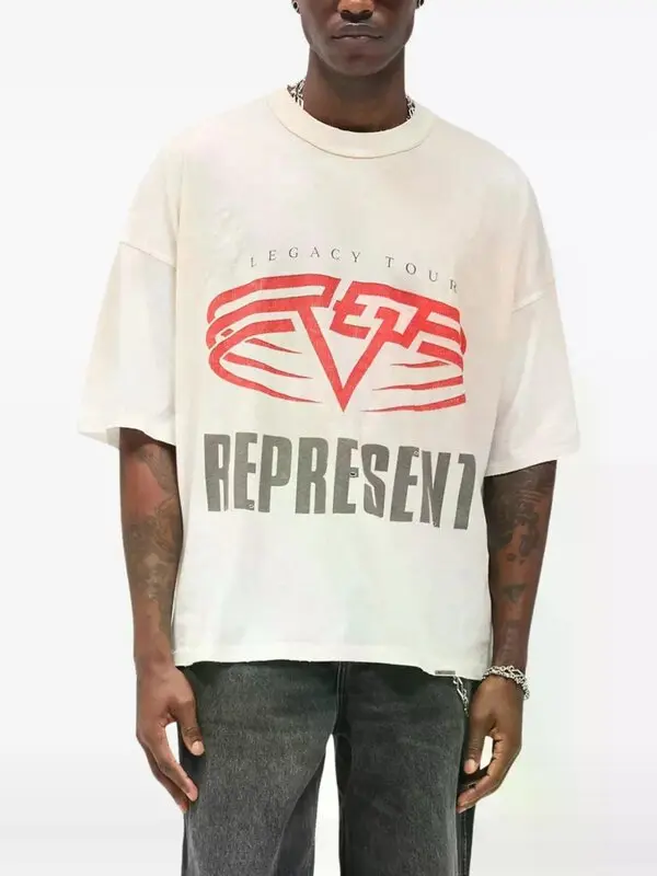 REPRESENT Living Legacy T-shirt - Neutrals