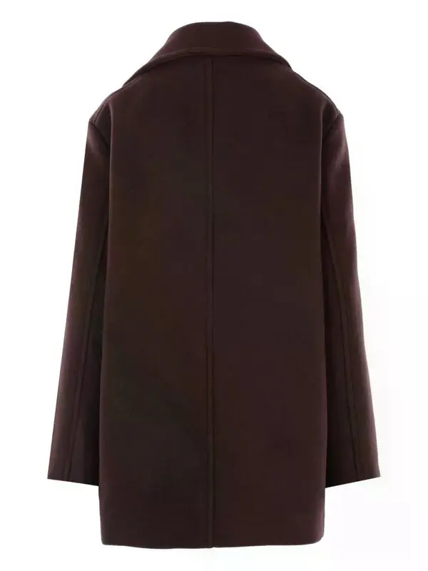 META CAMPANIA COLLECTIVE Double-breasted Pocket Coat