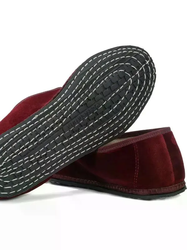 VIBI VENEZIA Texture Slippers - Red
