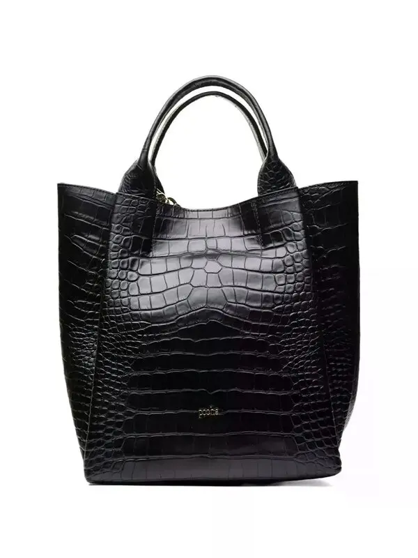 POCHE PARIS Embossed Tote Bag
