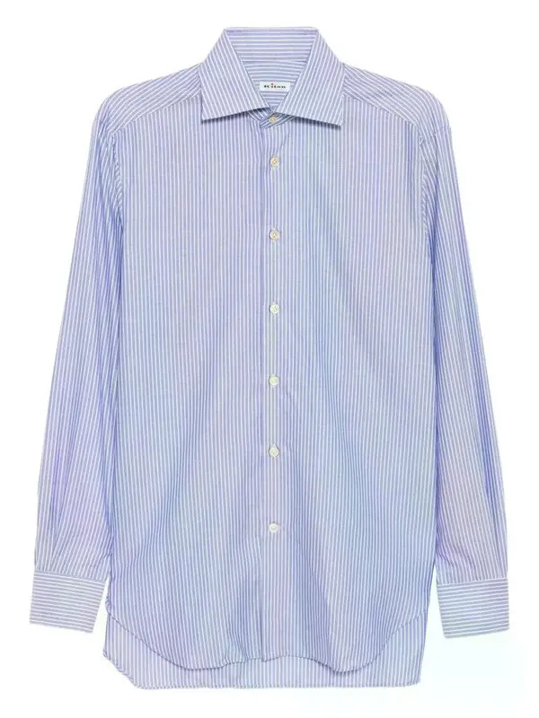 Kiton Stripe-printed Shirt