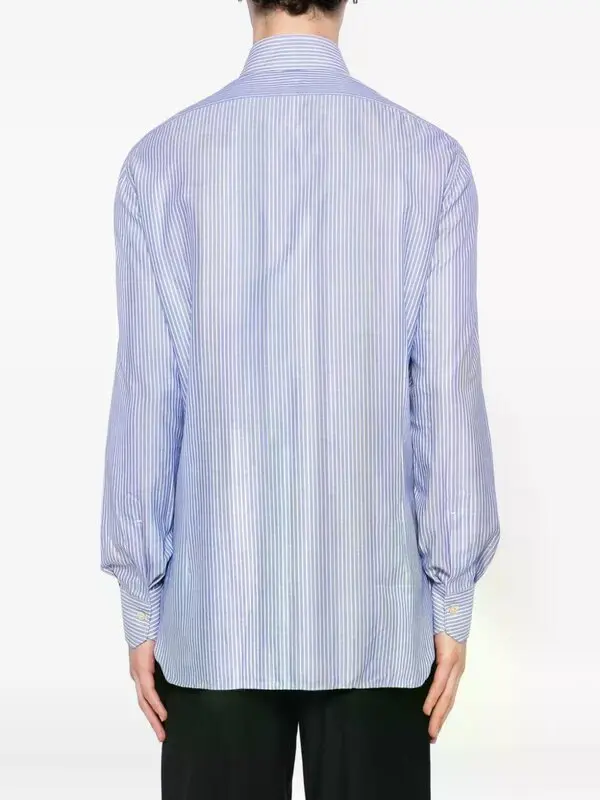 Kiton Stripe-printed Shirt