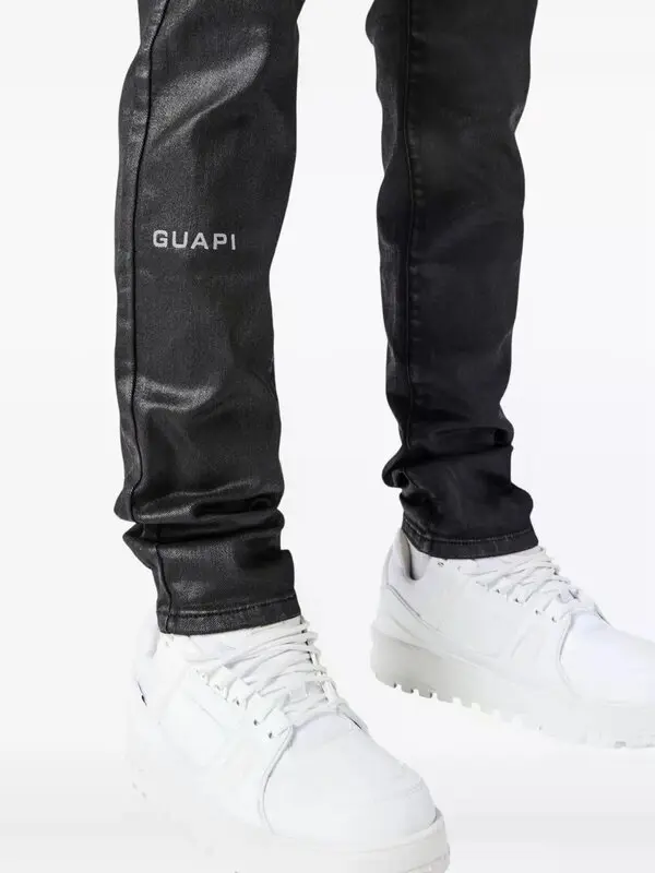 GUAPI Obsidian Waxed Jeans