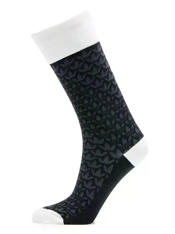 Adidas Monogram Crew Socks Pack Of Two