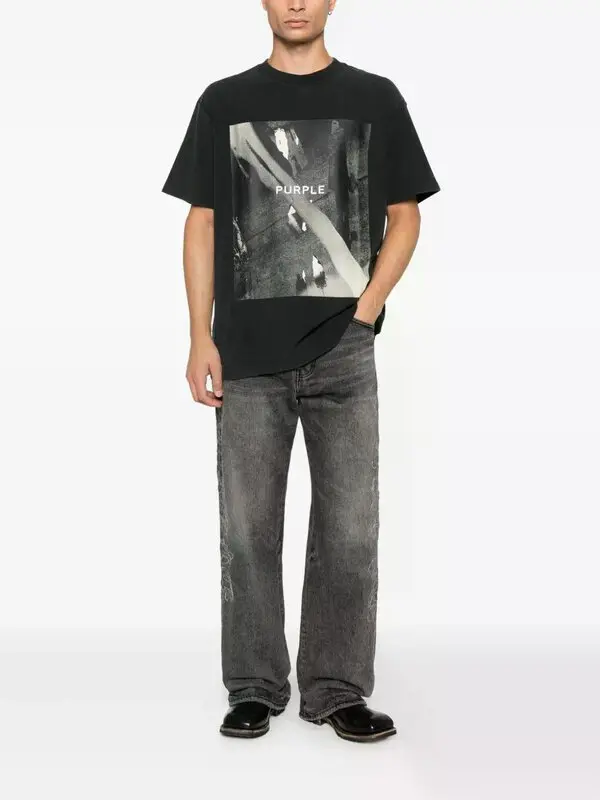 PURPLE BRAND Graphic-print T-shirt