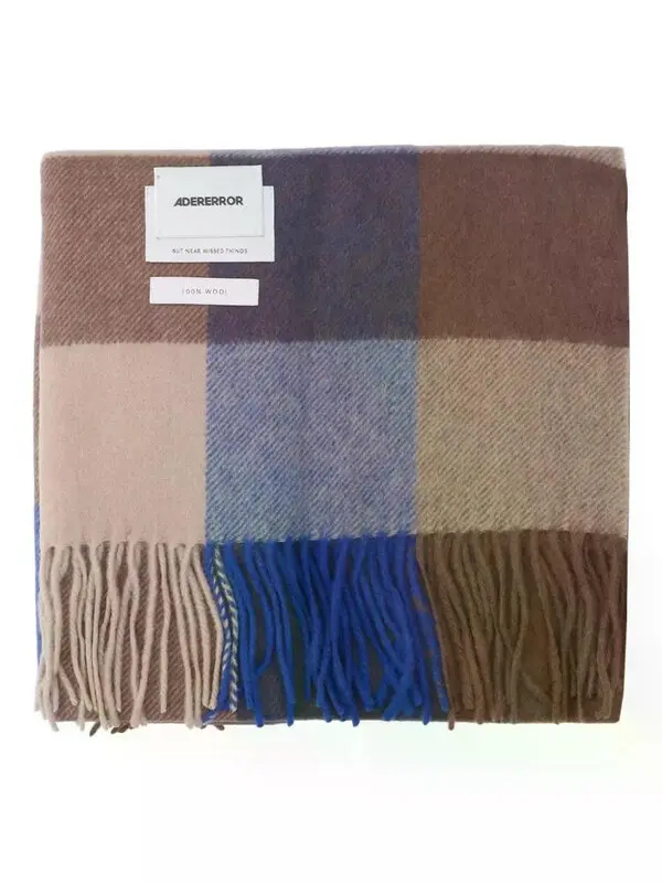 ADER ERROR Faylen Muffler Scarf - Brown