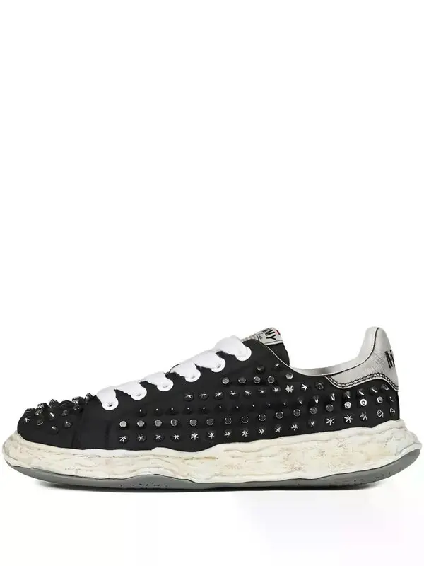 Mihara Yasuhiro Charles Studded Sneakers - Black