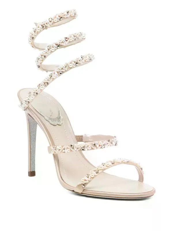 Rene Caovilla 100mm Chandelier Embellished Sandals