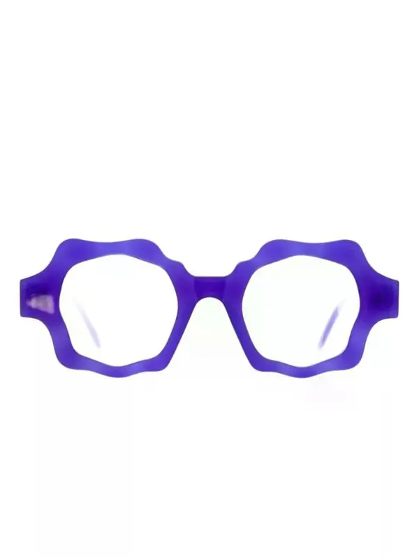KUBORAUM G4 Wavy Eyeglasses - Purple