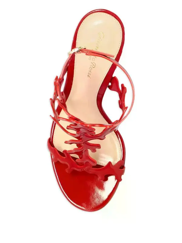 GIANVITO ROSSI 95mm Heeled Sandals - Red