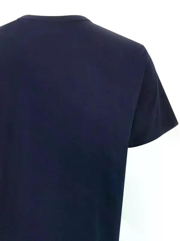 SUN 68 Chest-pocket Cotton T-shirt - Blue