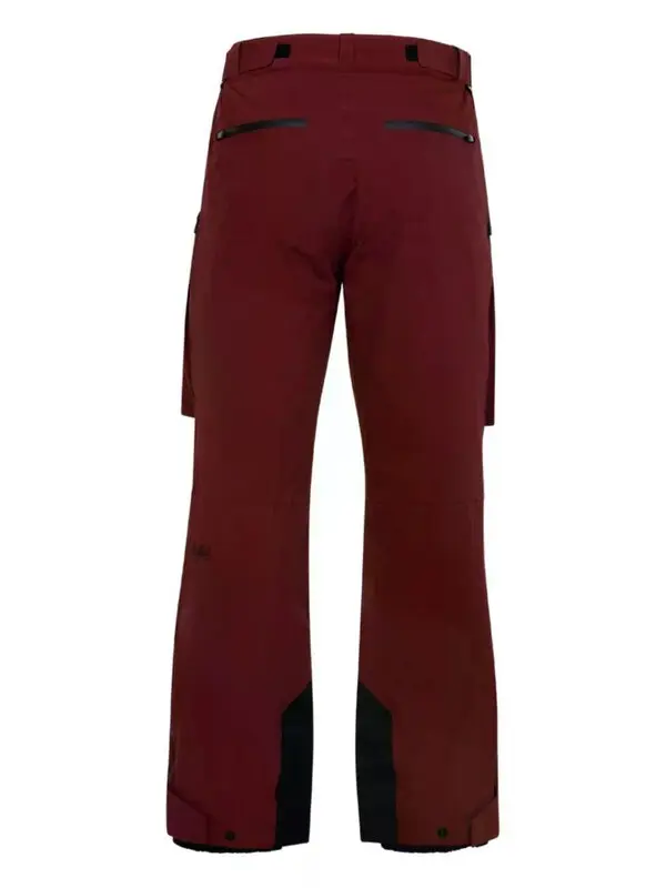 Aztech Mountain Pyramid Zip-pocket Ski Trousers - Red