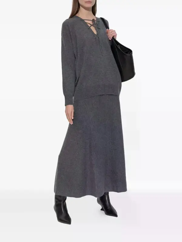 LISA YANG A-line Maxi Skirt