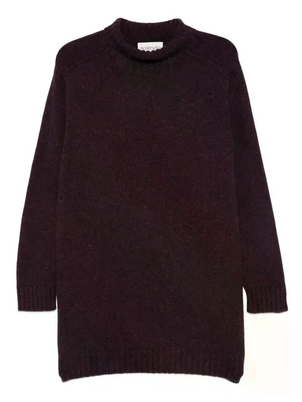 Eric Bompard Crew-neck Mini Dress