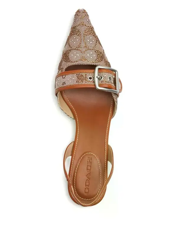 COACH® Buckle Slingback Pumps