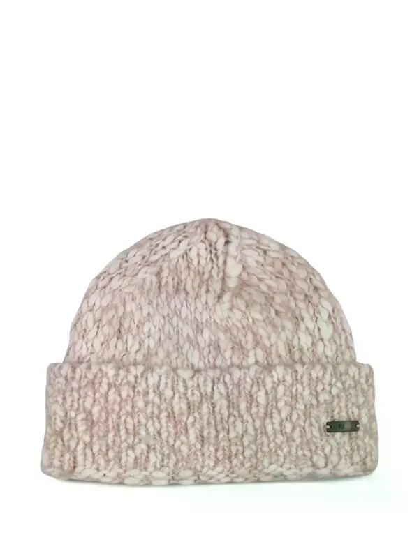 Fedeli Logo-plaque Beanie - Neutrals