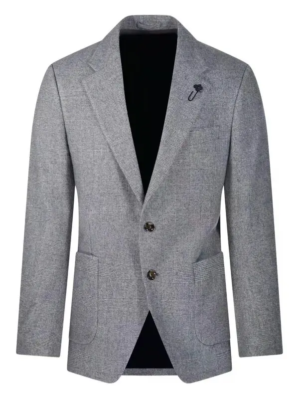 LARDINI Checked Blazer