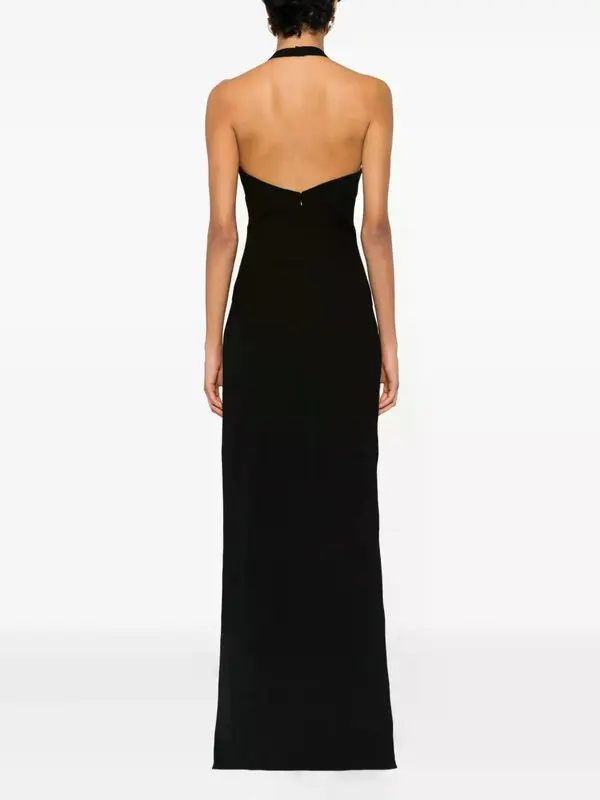 MONOT Halterneck Maxi Dress