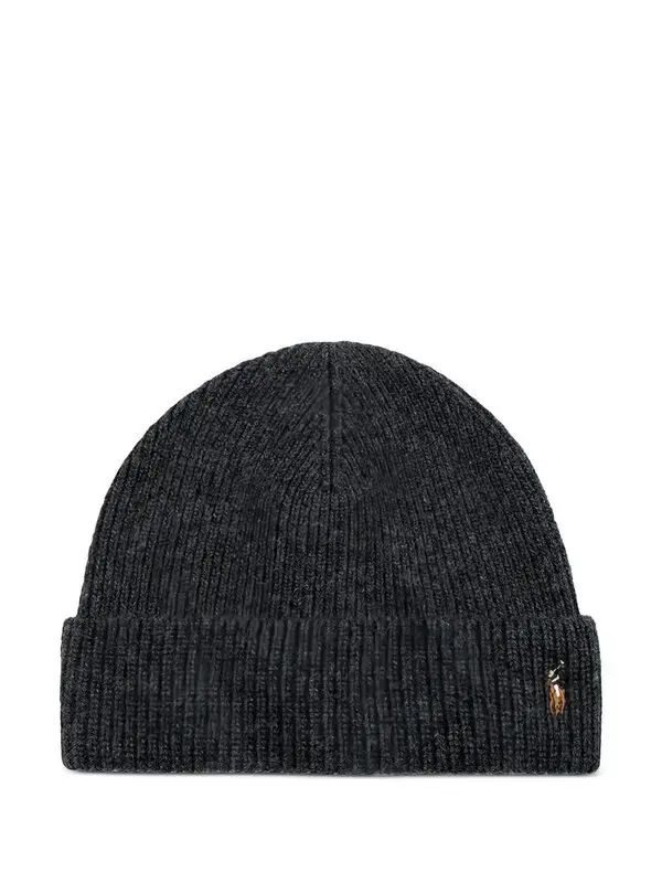 Polo Ralph Lauren Pony-motif Beanie - Grey